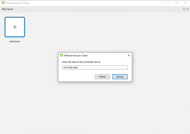 Connecting to VDI – CAST-IT Knowledge Base